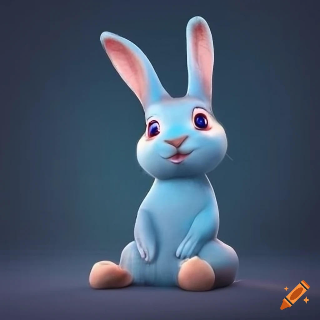 Blue rabbit