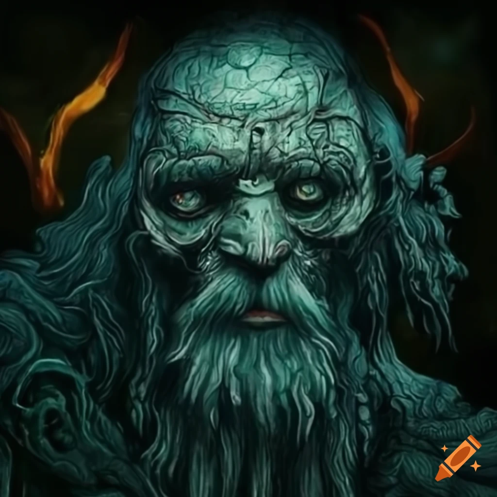 Old ent with human shape alchemist