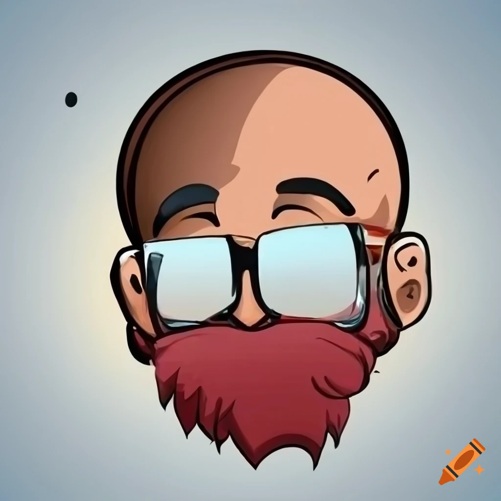 Indian male chibi with glasses and goatee on Craiyon