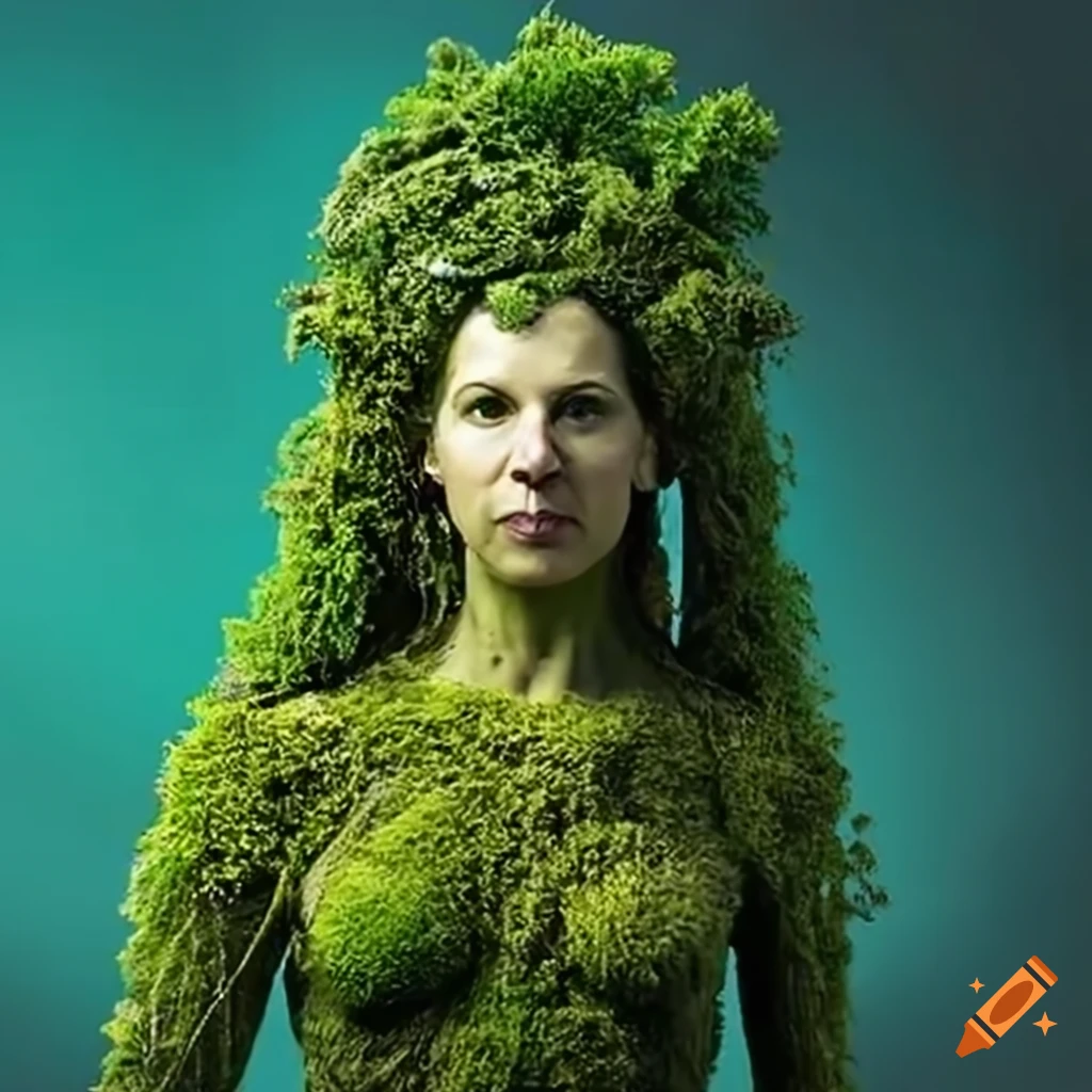 Montreal mayor valérie plante depicted as moss-covered ancient goddess ...