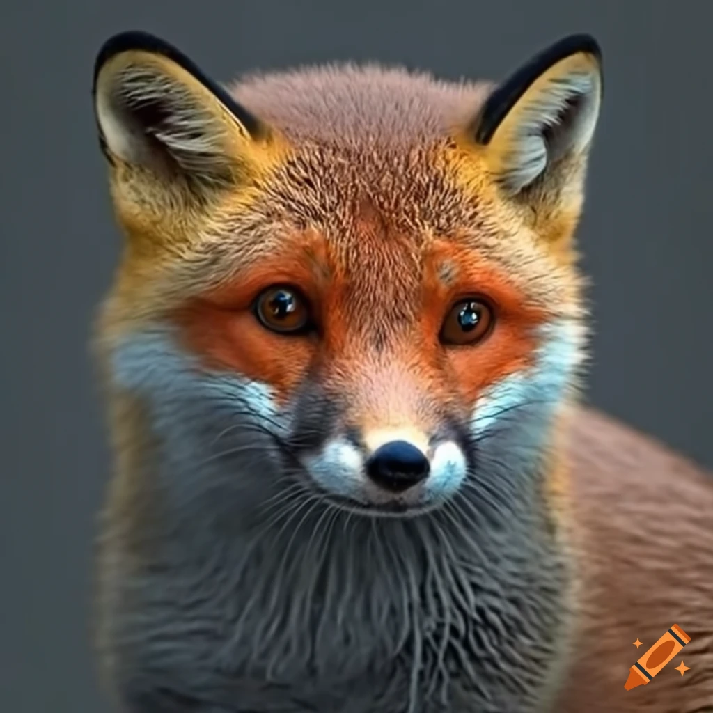 Fox-otter hybrid animal