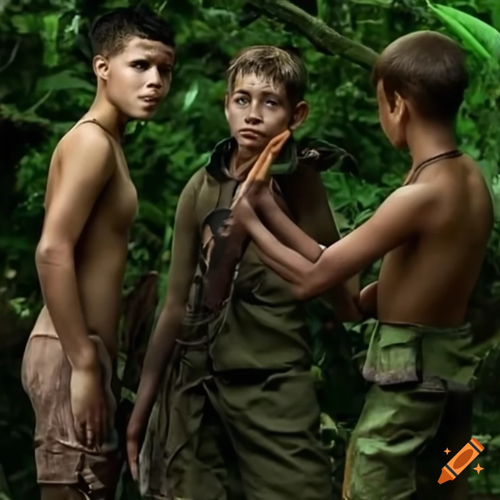 Boys in the jungle