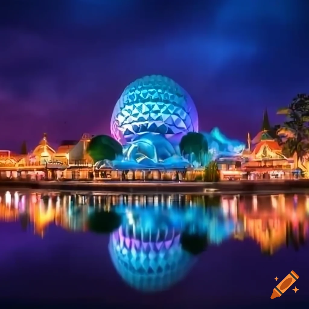 Epcot disney 4k on Craiyon