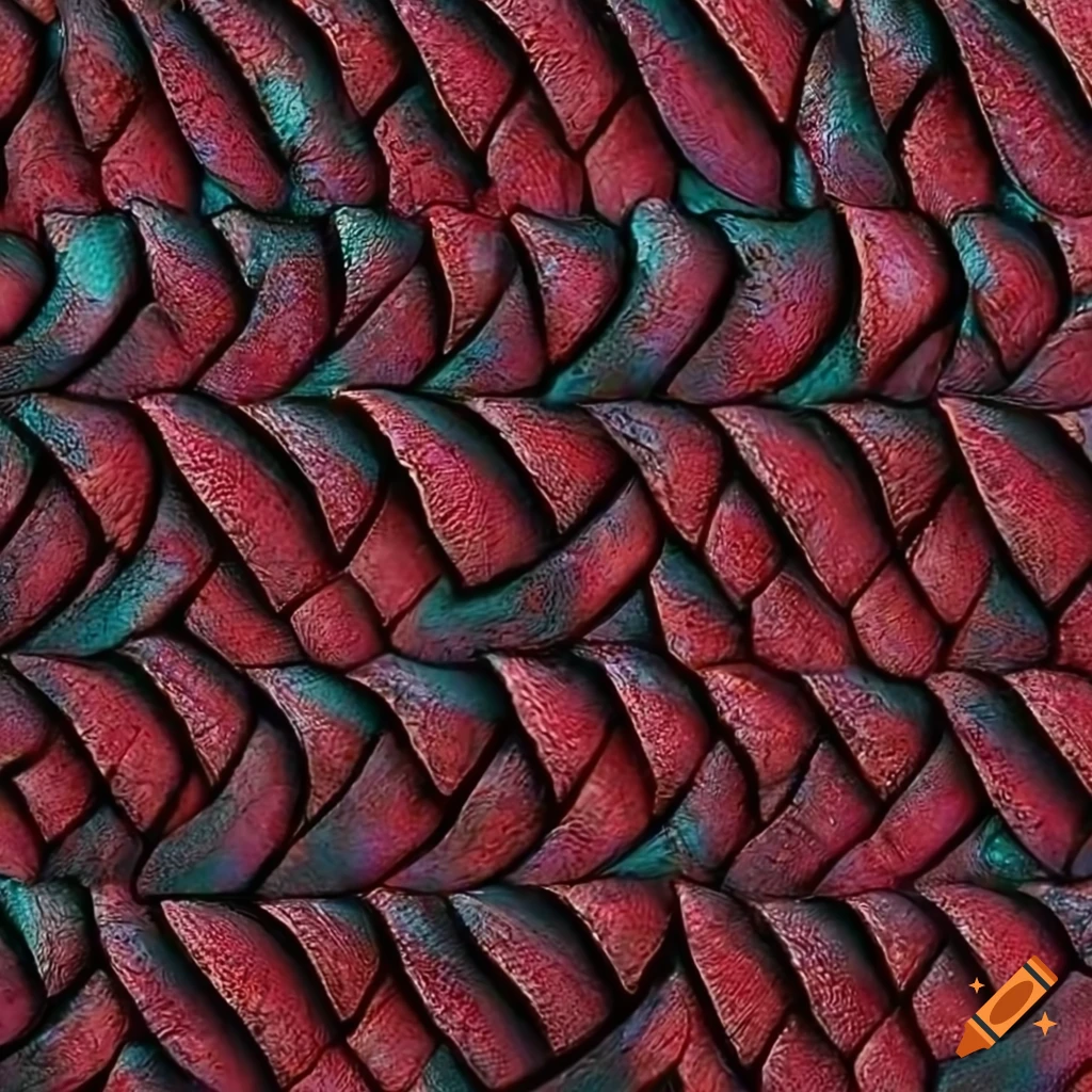 Dragon scale texture
