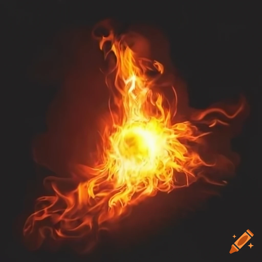 Magic fire burst
