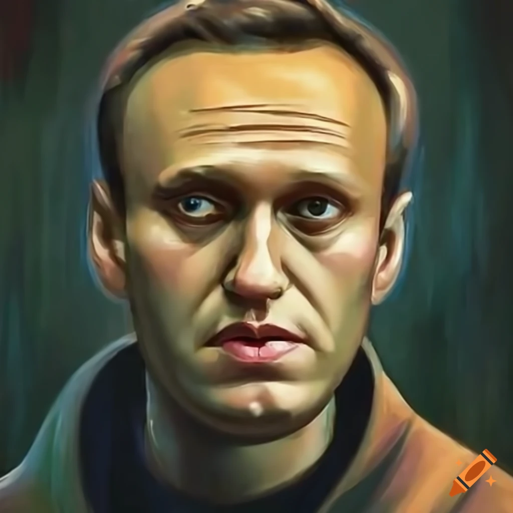 Aleksej navalny depicted as a saint on a russian orthodox icon