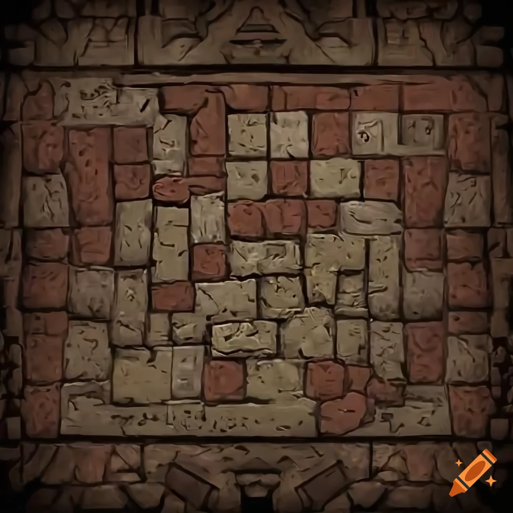 High resolution egyptian temple floor stone texture