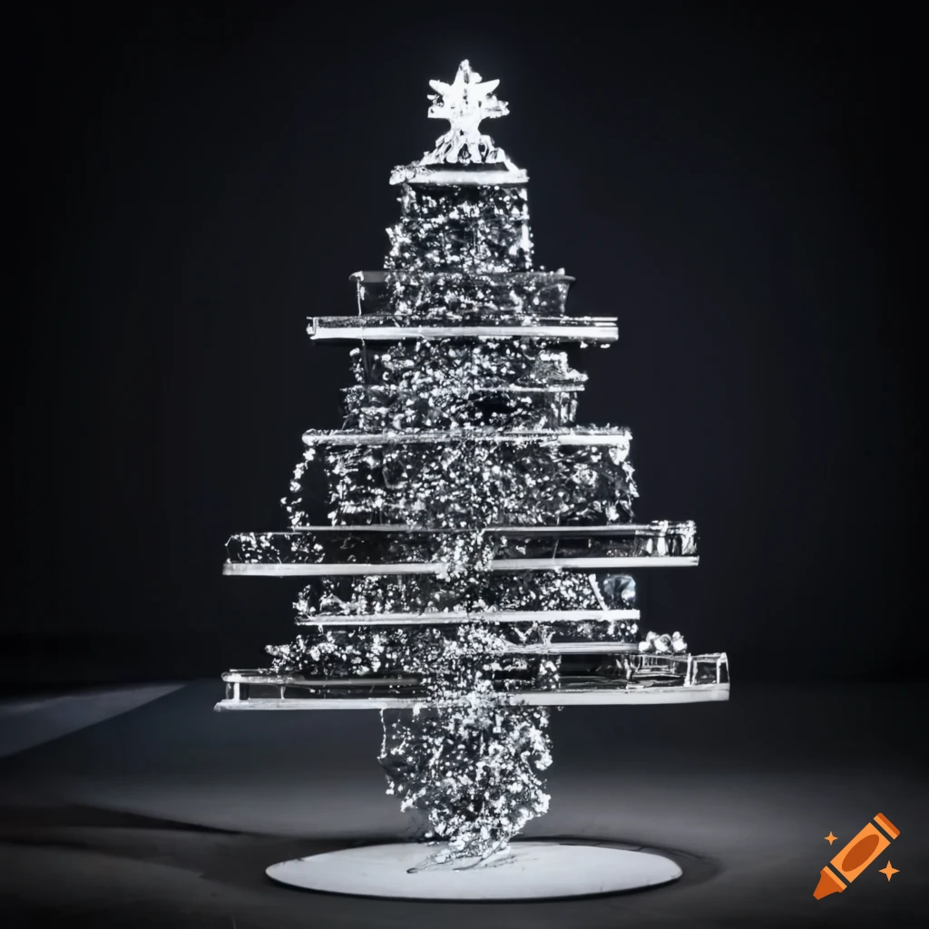 Steel christmas tree