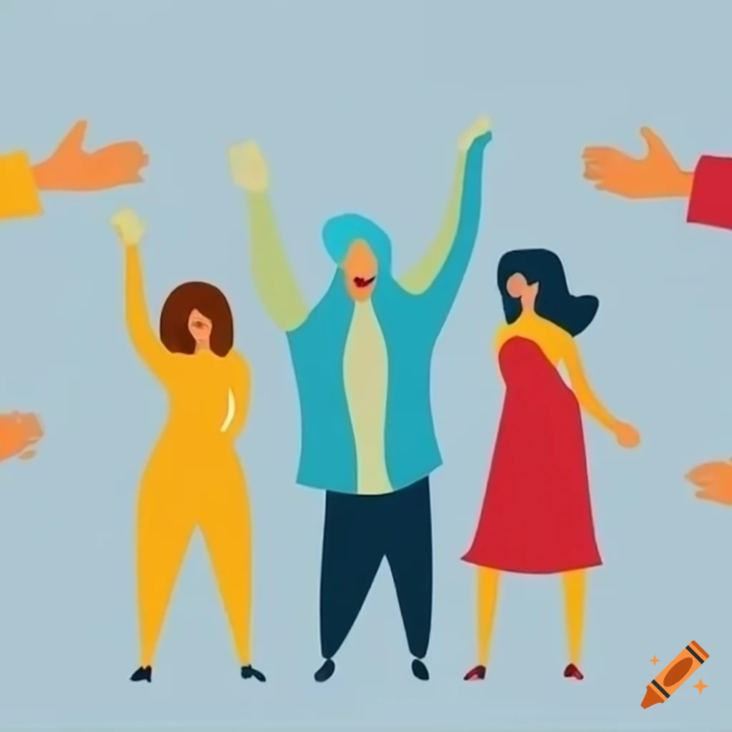 Inspiring individuals supporting and uplifting their communities on Craiyon