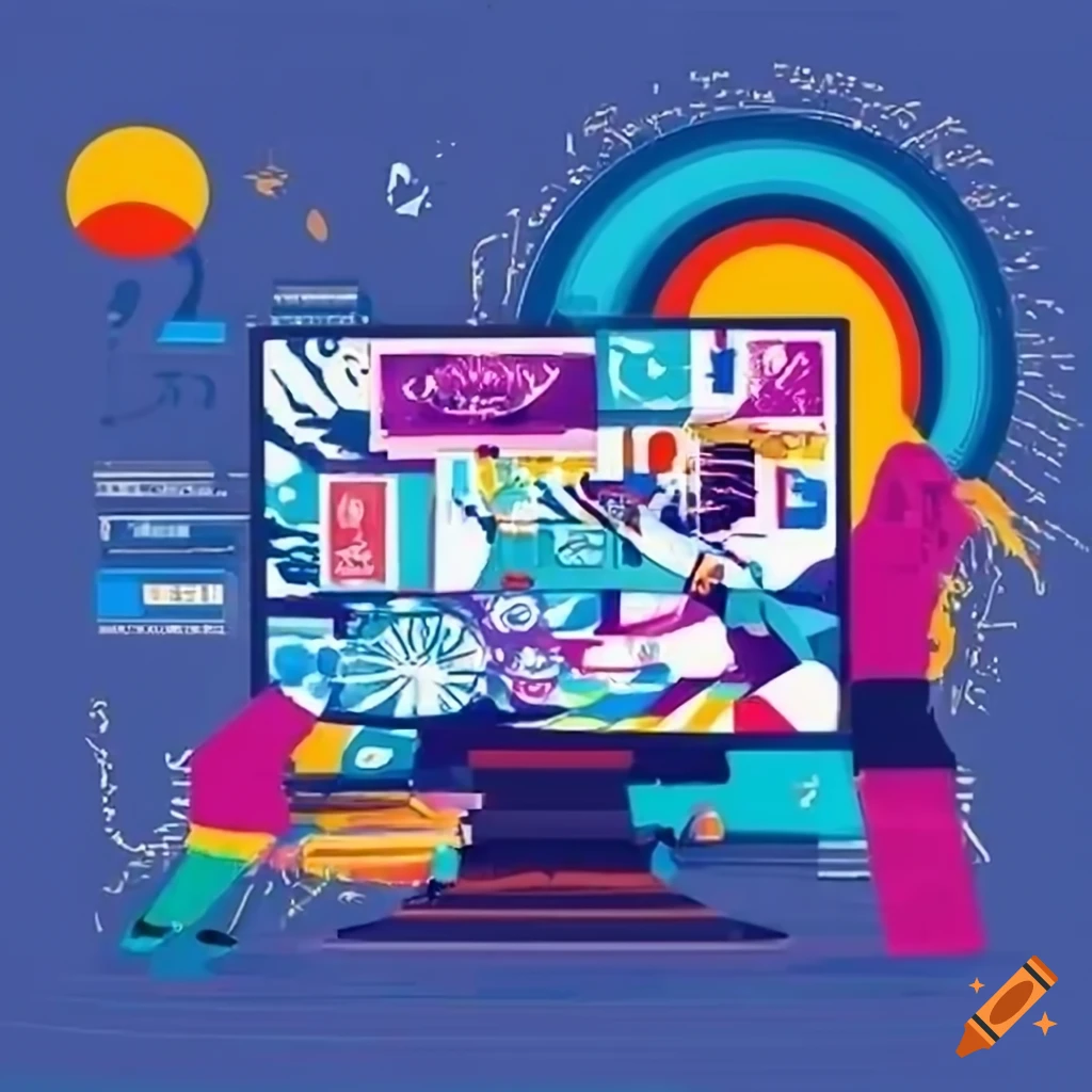 Vibrant and eye-catching digital advertising campaign banner