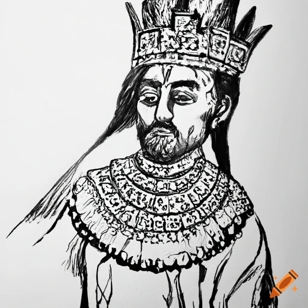 King mesha statue or artwork on Craiyon