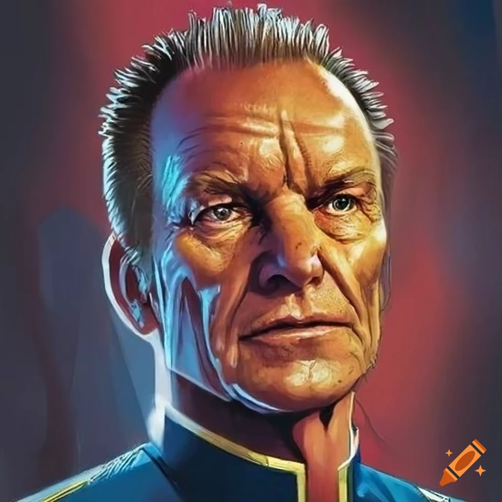 Sting leads Sigrid as Captain on Star Trek Discovery in comic book ...