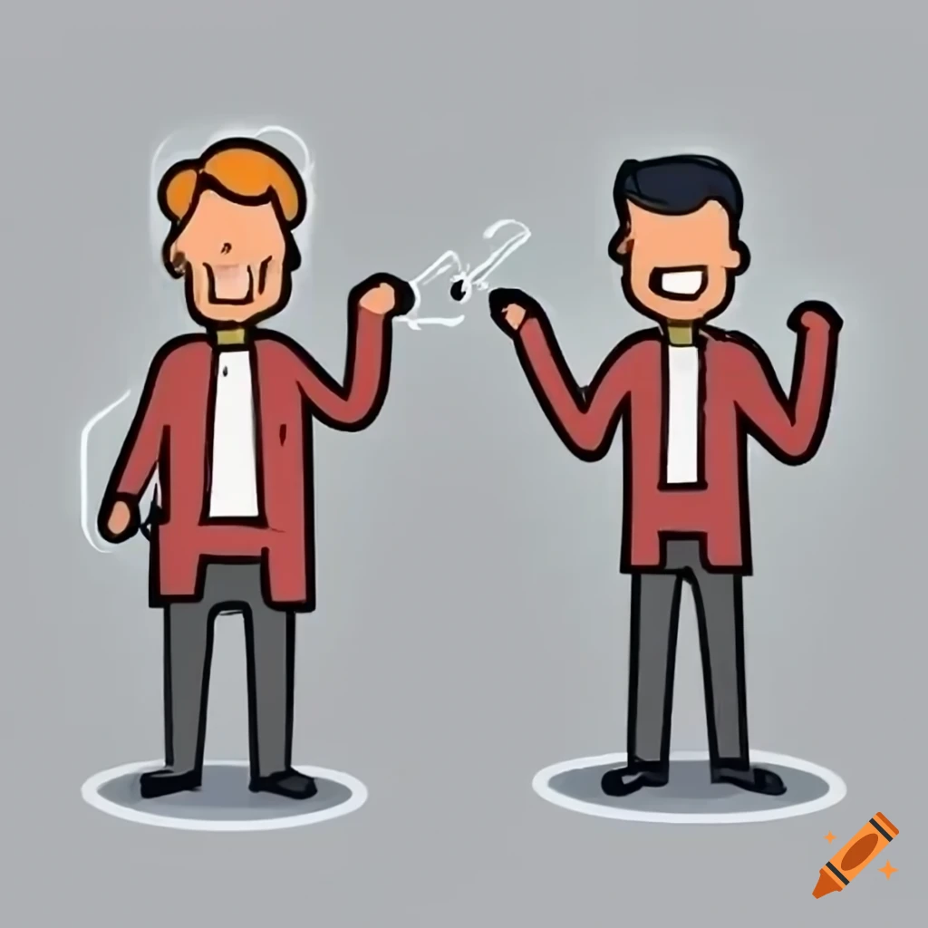 Person receiving constructive feedback