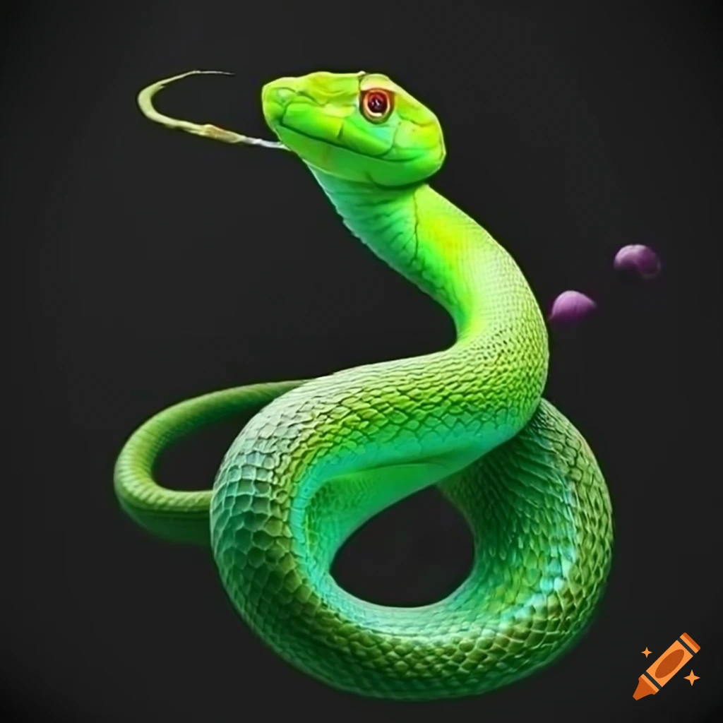Green snake