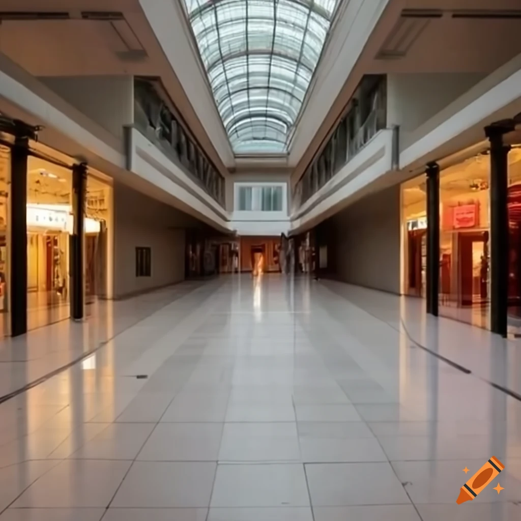 Empty mall