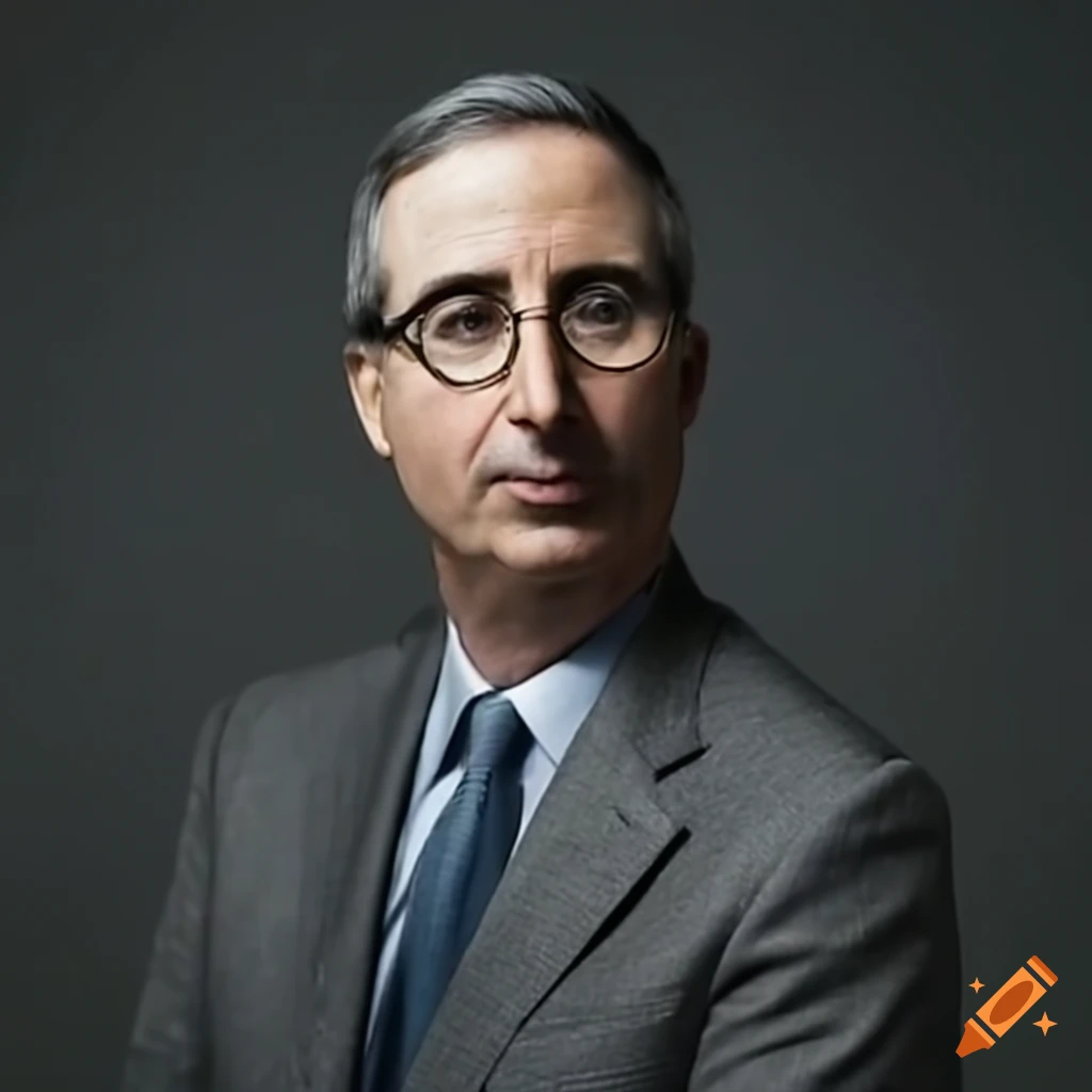 John oliver on Craiyon