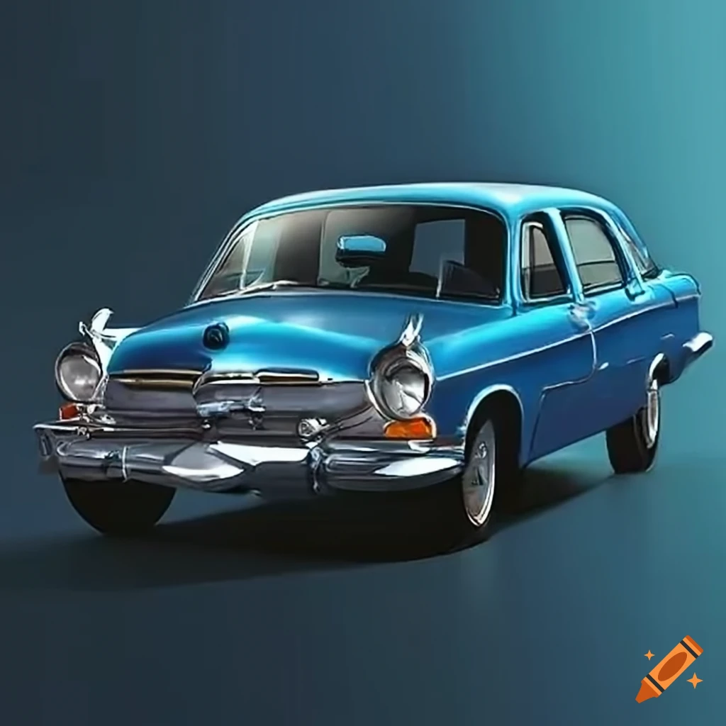 Blue gaz volga car