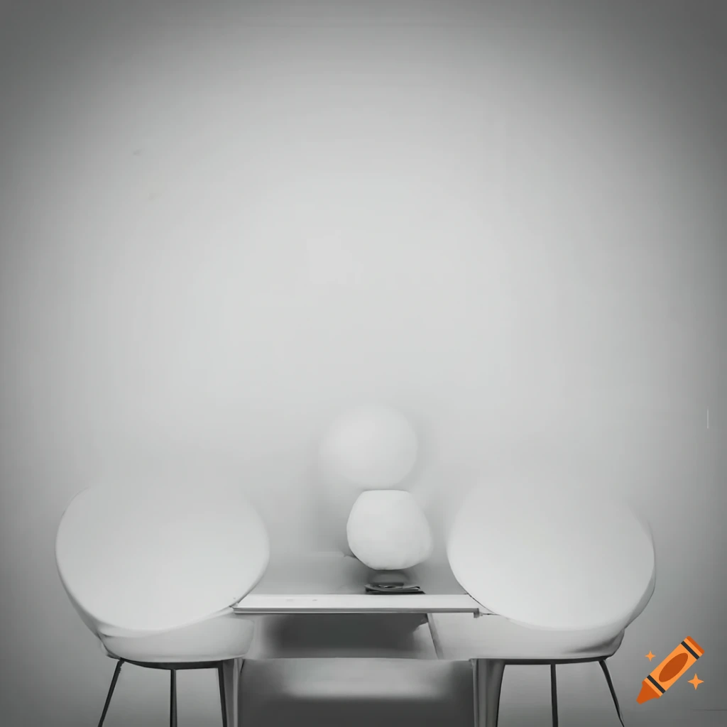 Aesthetic monochrome mundane room