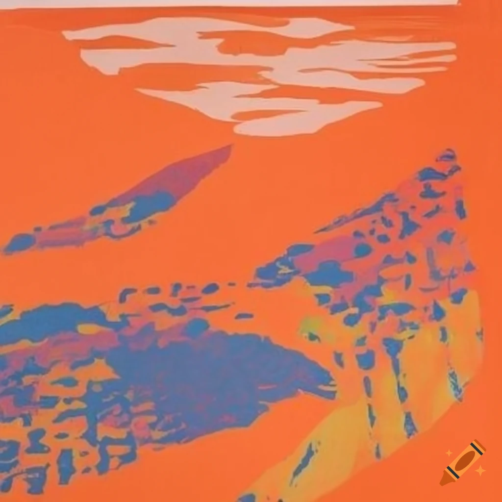 Luis gordillo inspired minimalist spanish vineyard landscape ...