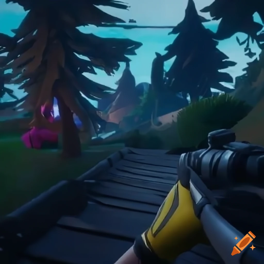 Fortnite video game cover