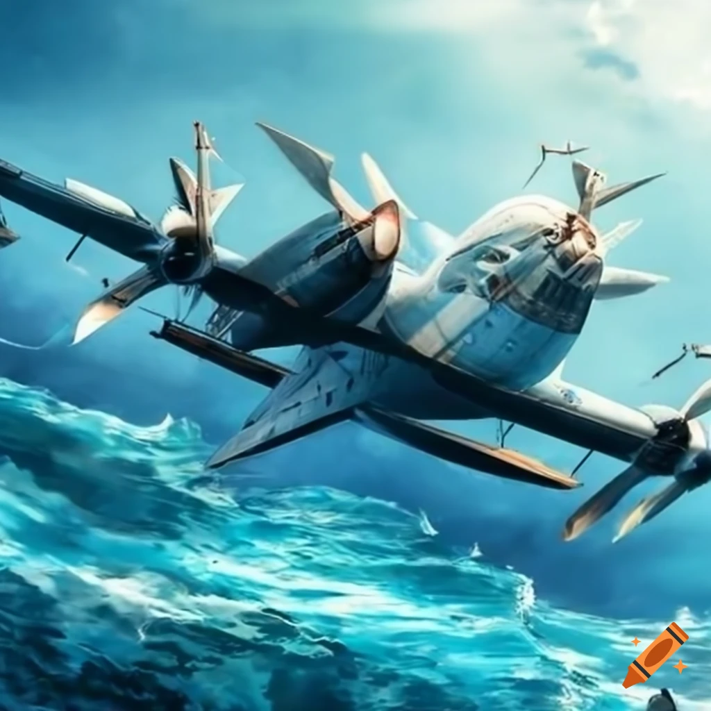 Ship plane on Craiyon