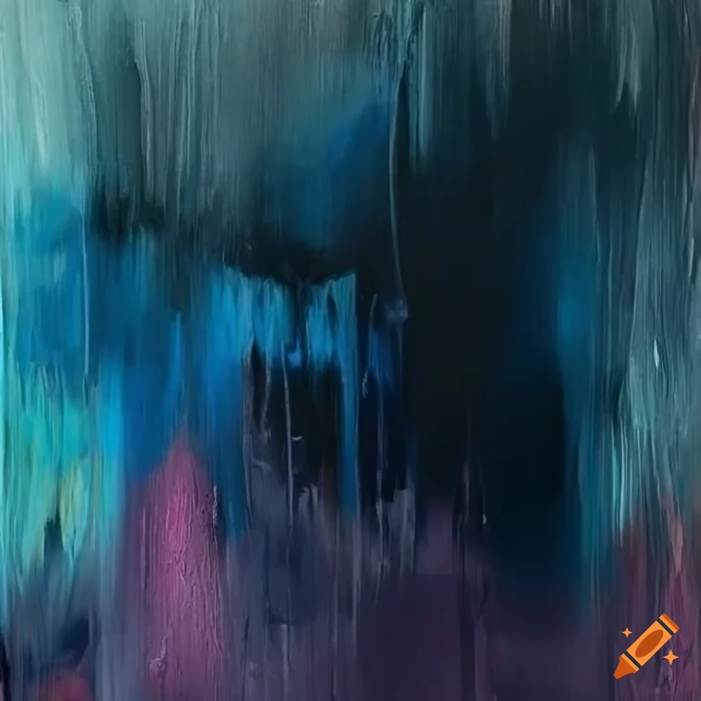 Elegant abstract painting on Craiyon