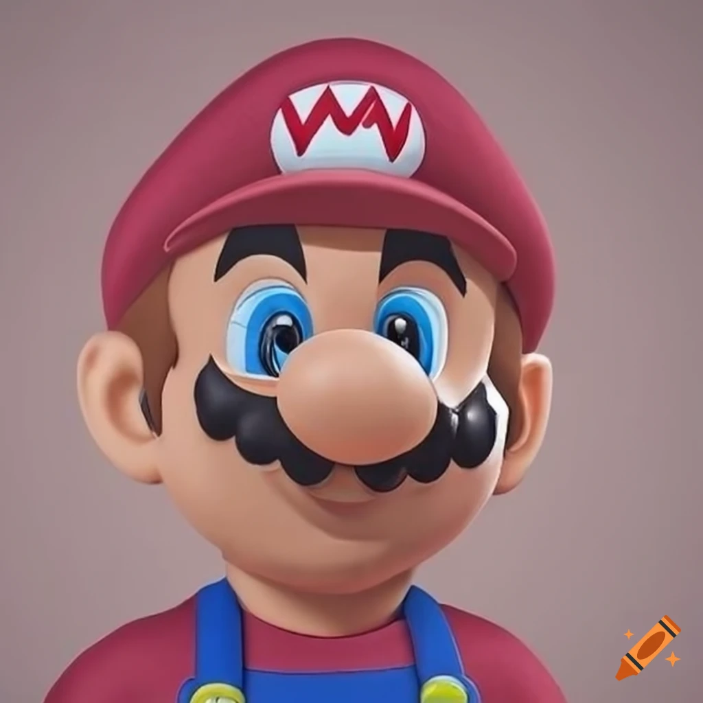 Mario character on Craiyon