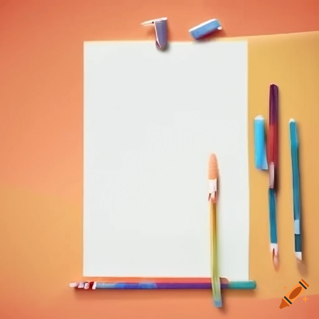 School exam paper painting on Craiyon