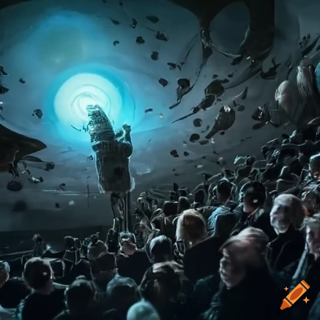 Grand intergalactic space opera with audience