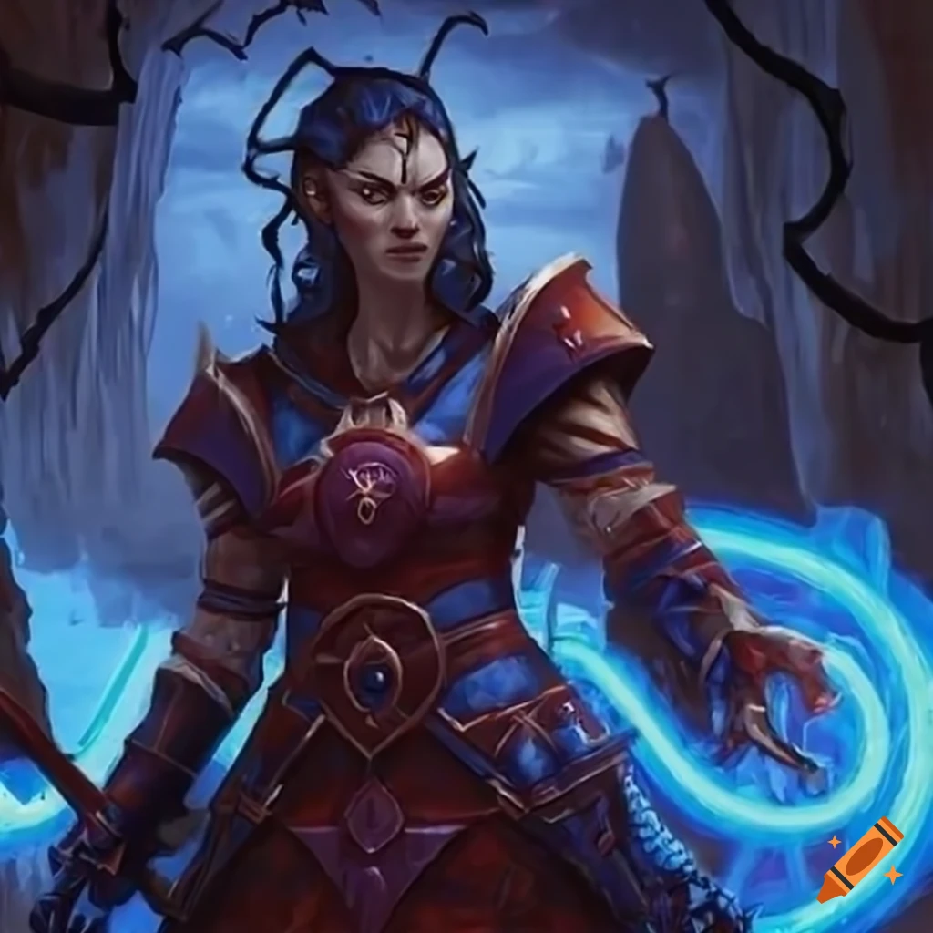 Izzet mtg on Craiyon