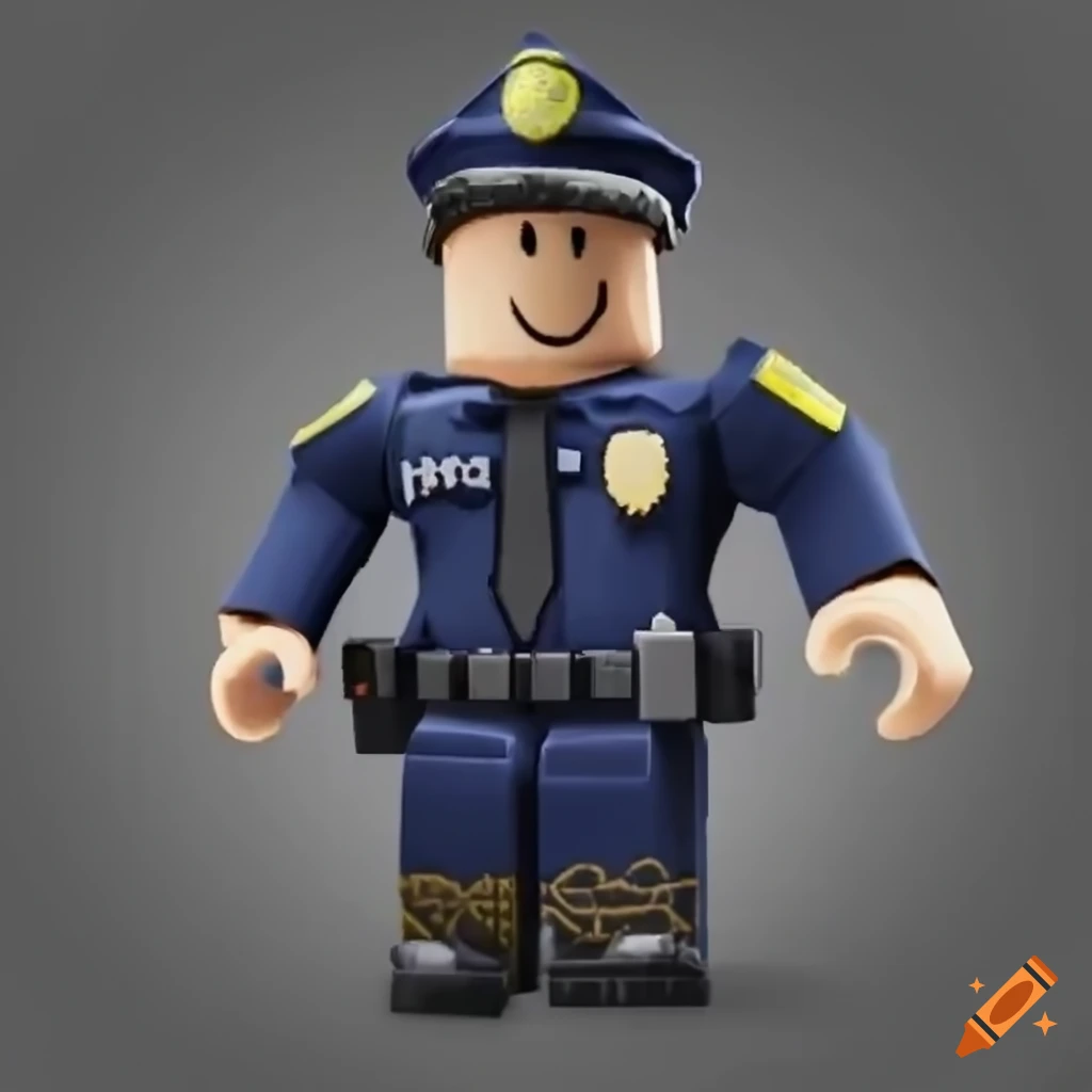 Roblox Police Department GFX on Craiyon