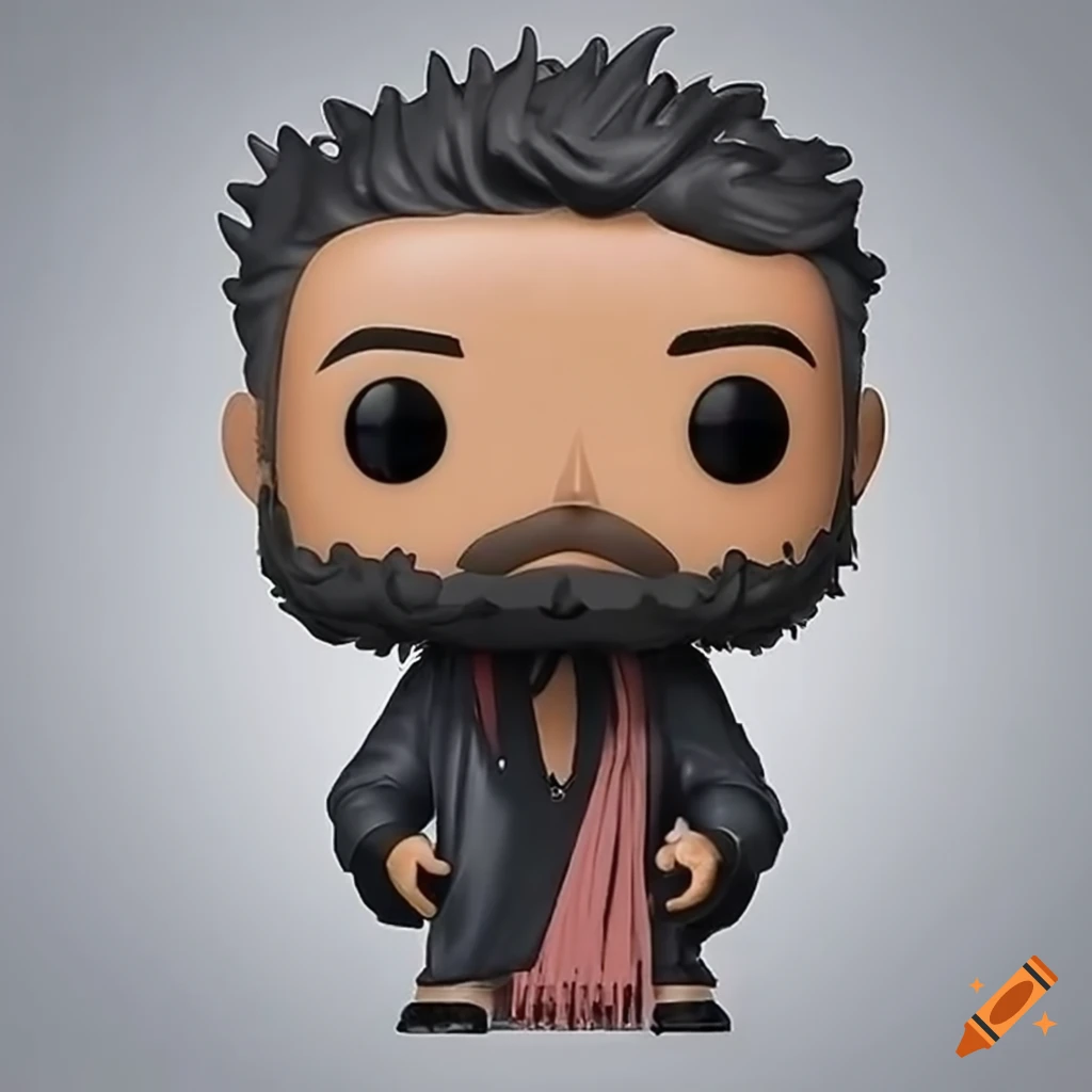 Funko Pop figure of a stylish male named Marco on Craiyon