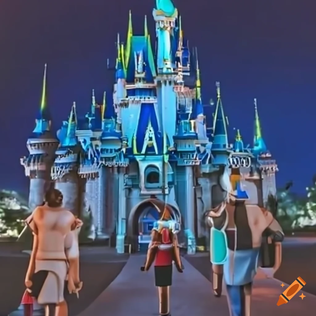 Ai bots in disney world