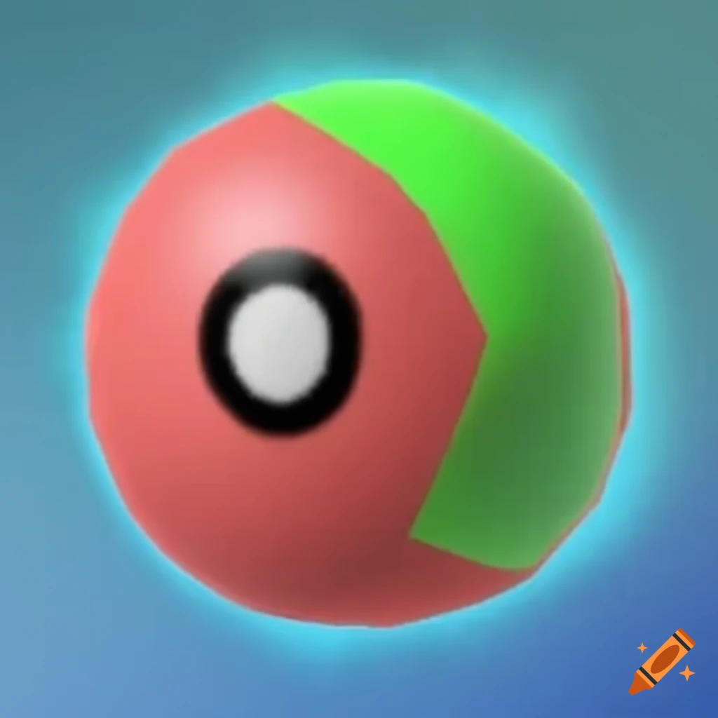Roblox game Merge! Ball 26 with a face on Craiyon