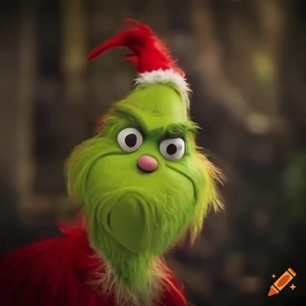 Muppet grinch character on Craiyon