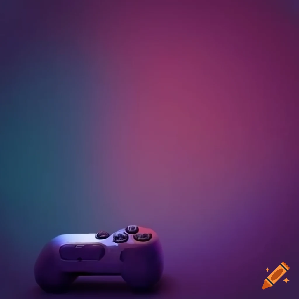 Simple main menu background for a relaxing video game on Craiyon