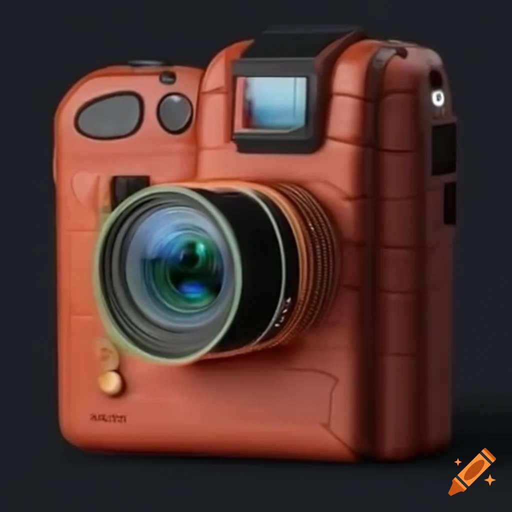 Dinosaur-shaped camera design concept