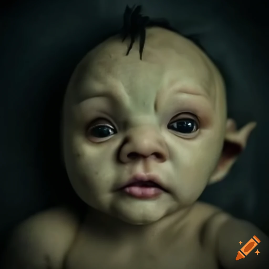Cute baby orc