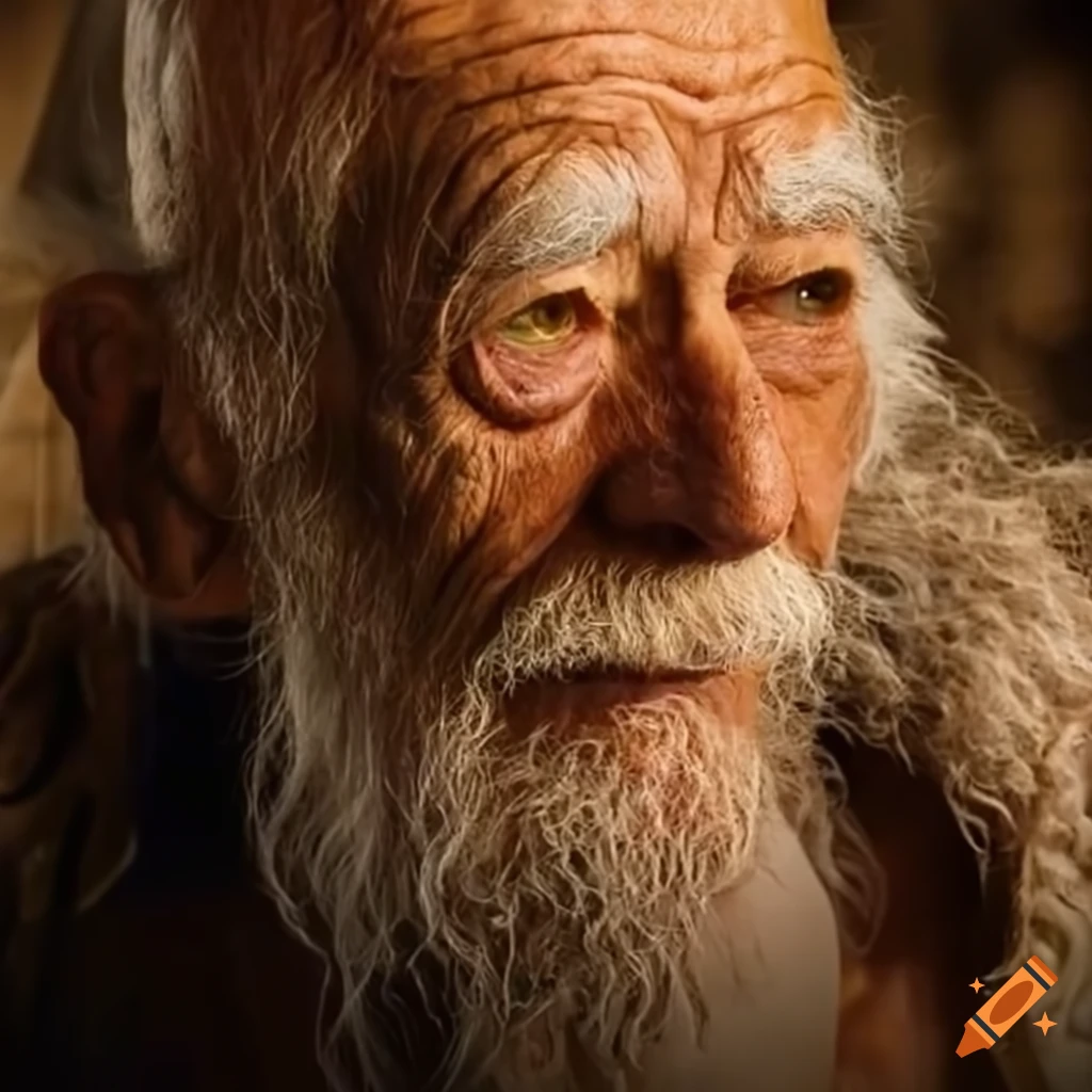 Old healer man on Craiyon