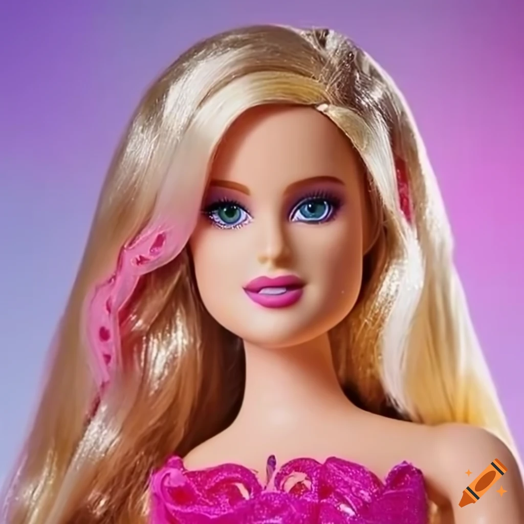 Meghan trainor portrayed as a barbie doll in high quality 8k image on ...