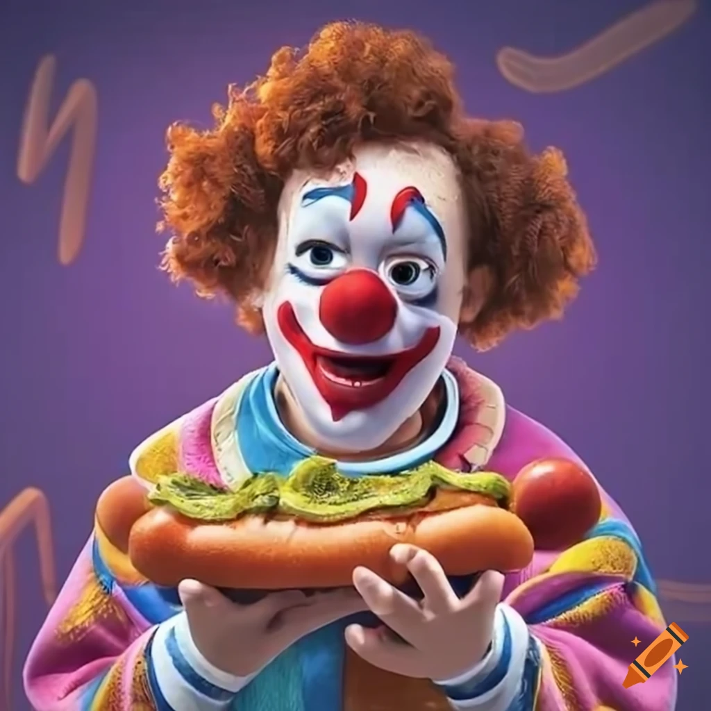 Upcoming disney pixar film about a jewish clown on Craiyon