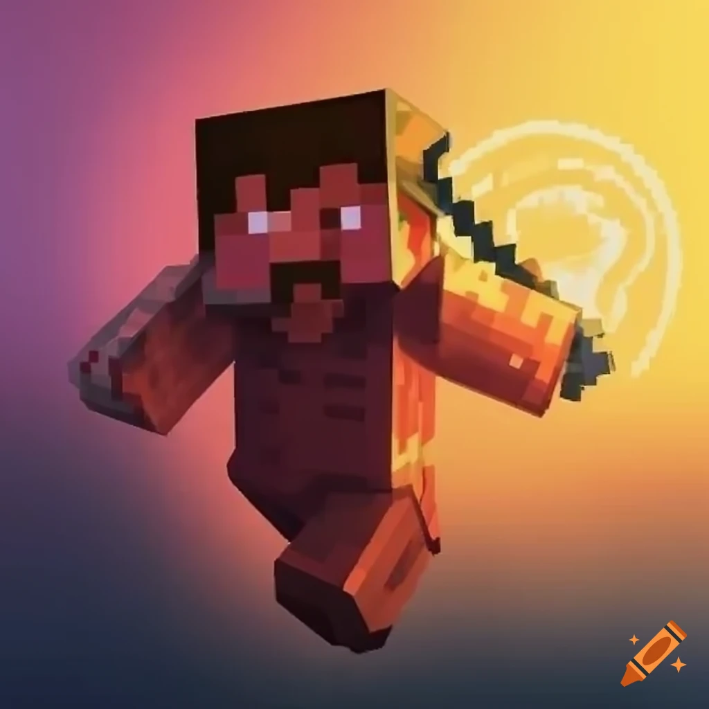 Minecraft on Craiyon