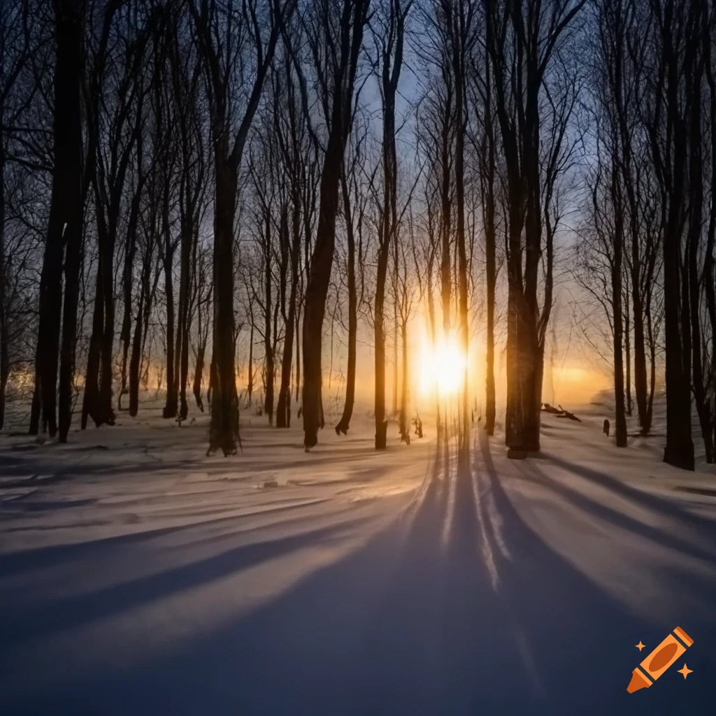 Winter solstice on Craiyon