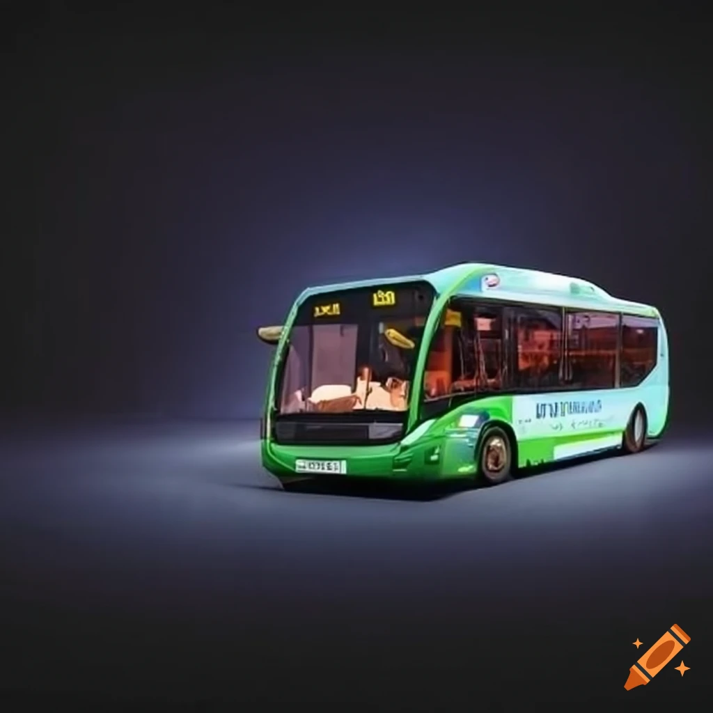 Optare solo racing bus on Craiyon