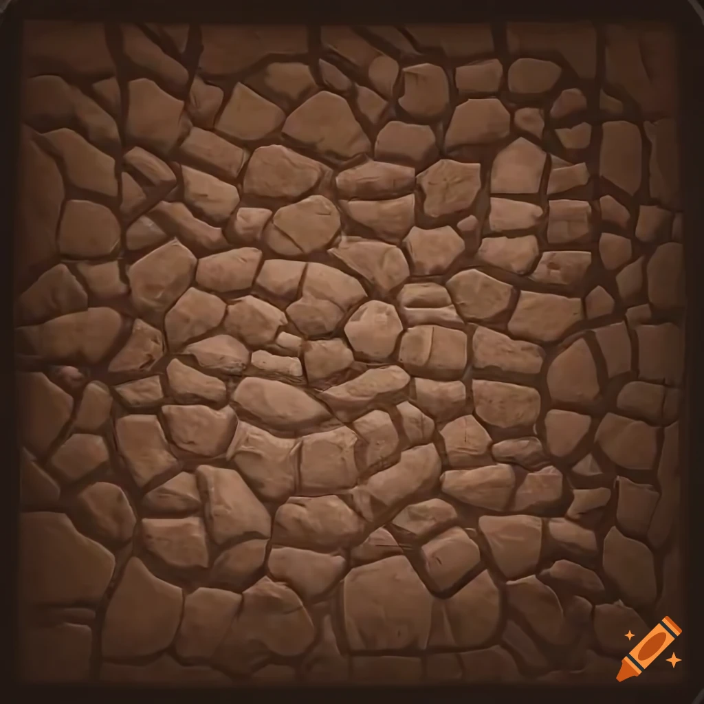 Dungeon sand and stone tiles floor texture on Craiyon