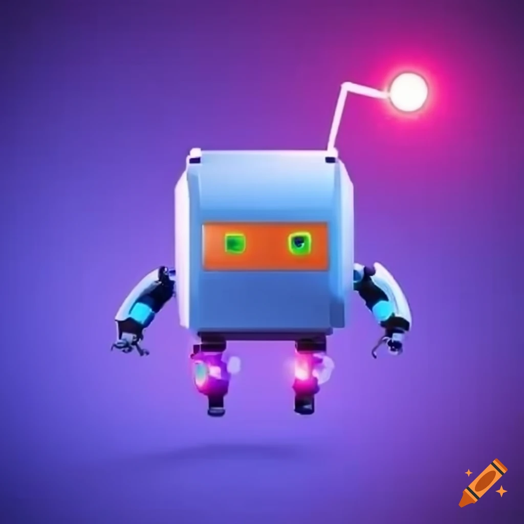 Square bot on Craiyon