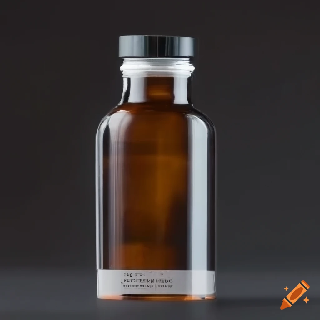 Nafciline injection bottle label on Craiyon