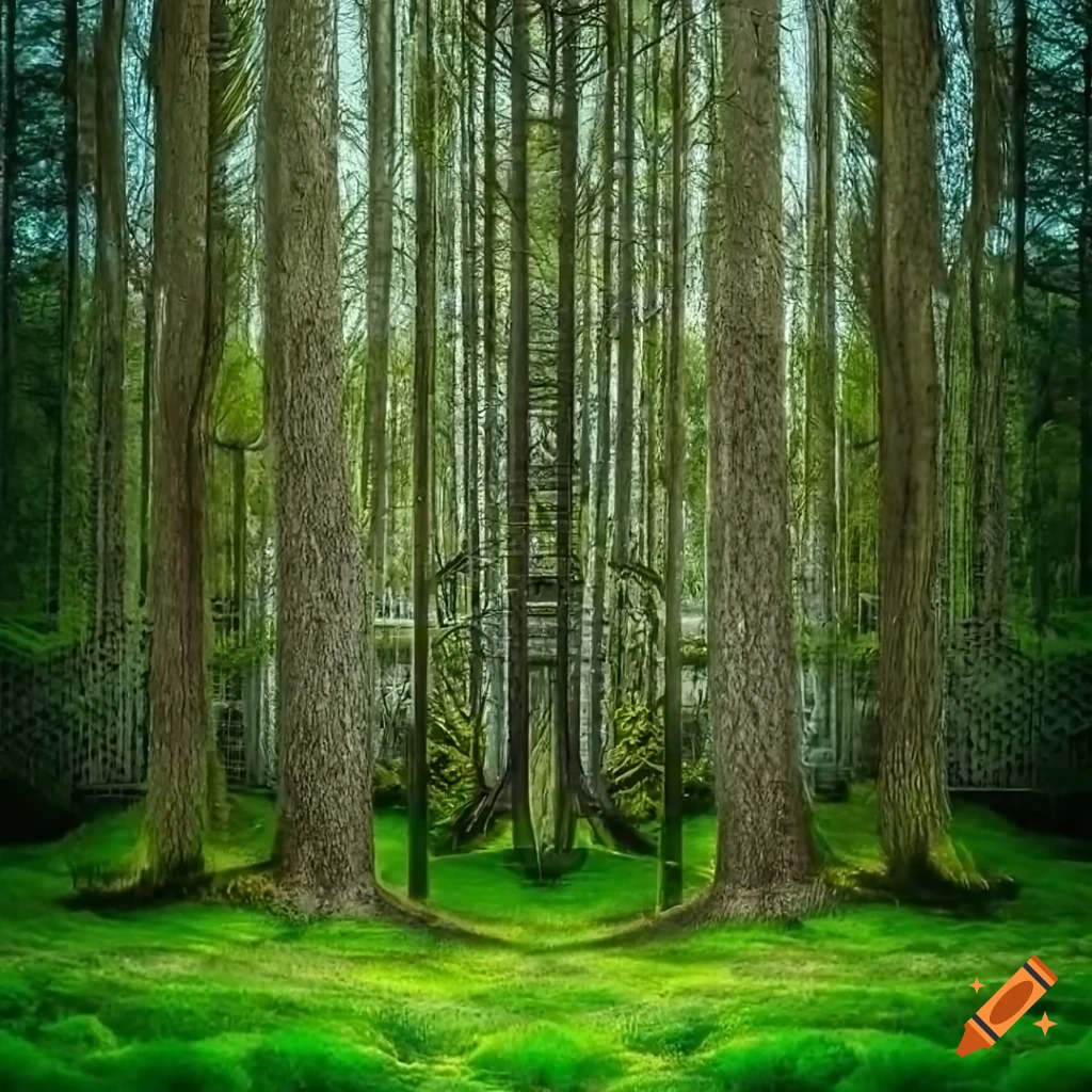 Sentient intelligent tree, the last of its kind on Craiyon