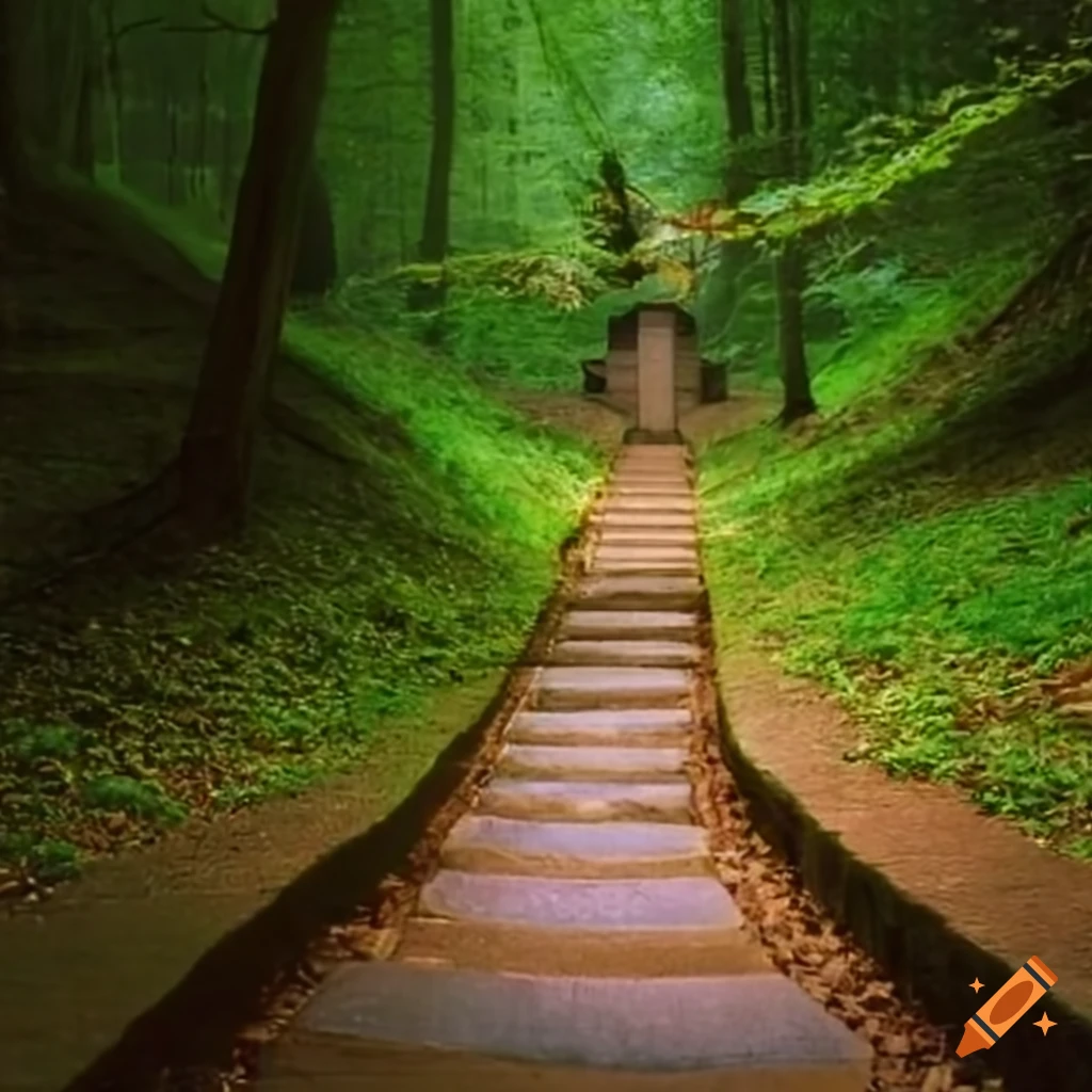 Steps to Enlightenment, the path of wisdom on Craiyon