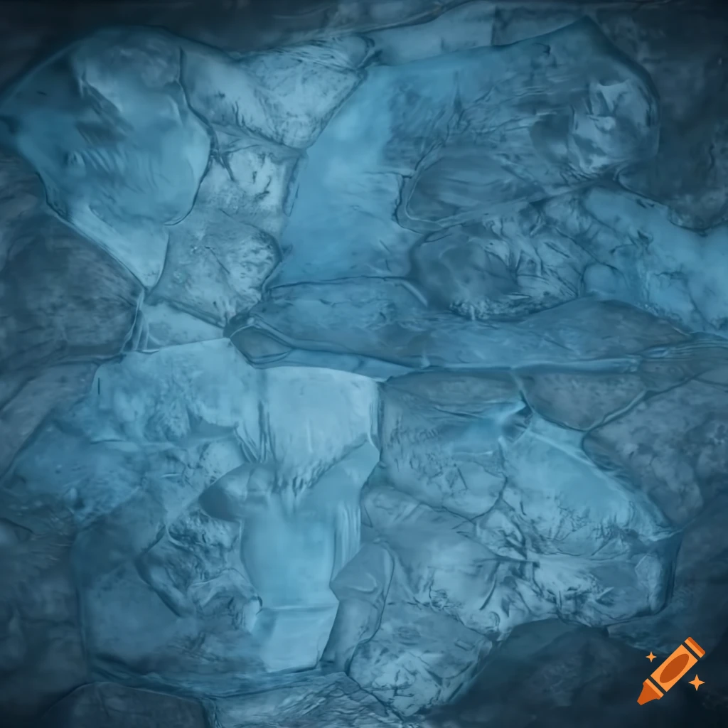 Conan exiles style ice floor texture on Craiyon